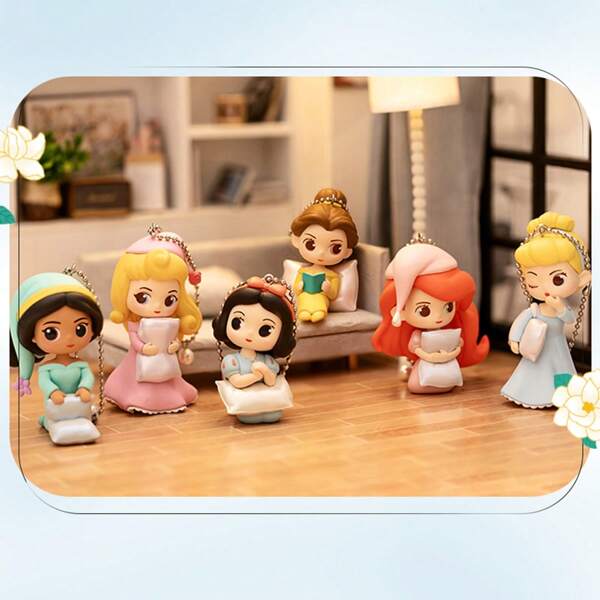 Miniso Disney Princess Pajamas Theme Pendant Blind Box | SHEIN USA