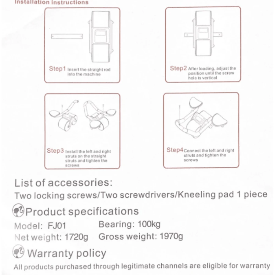 1 With Timer Abdominal Wheel Automatic Rebound Abdominal Curls Exercise ...