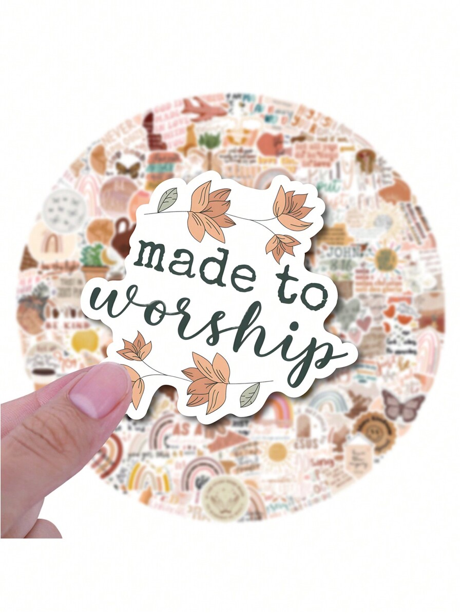 200pcs Bible Stickers, Inspirational Boho Christian Stickers, Bible ...
