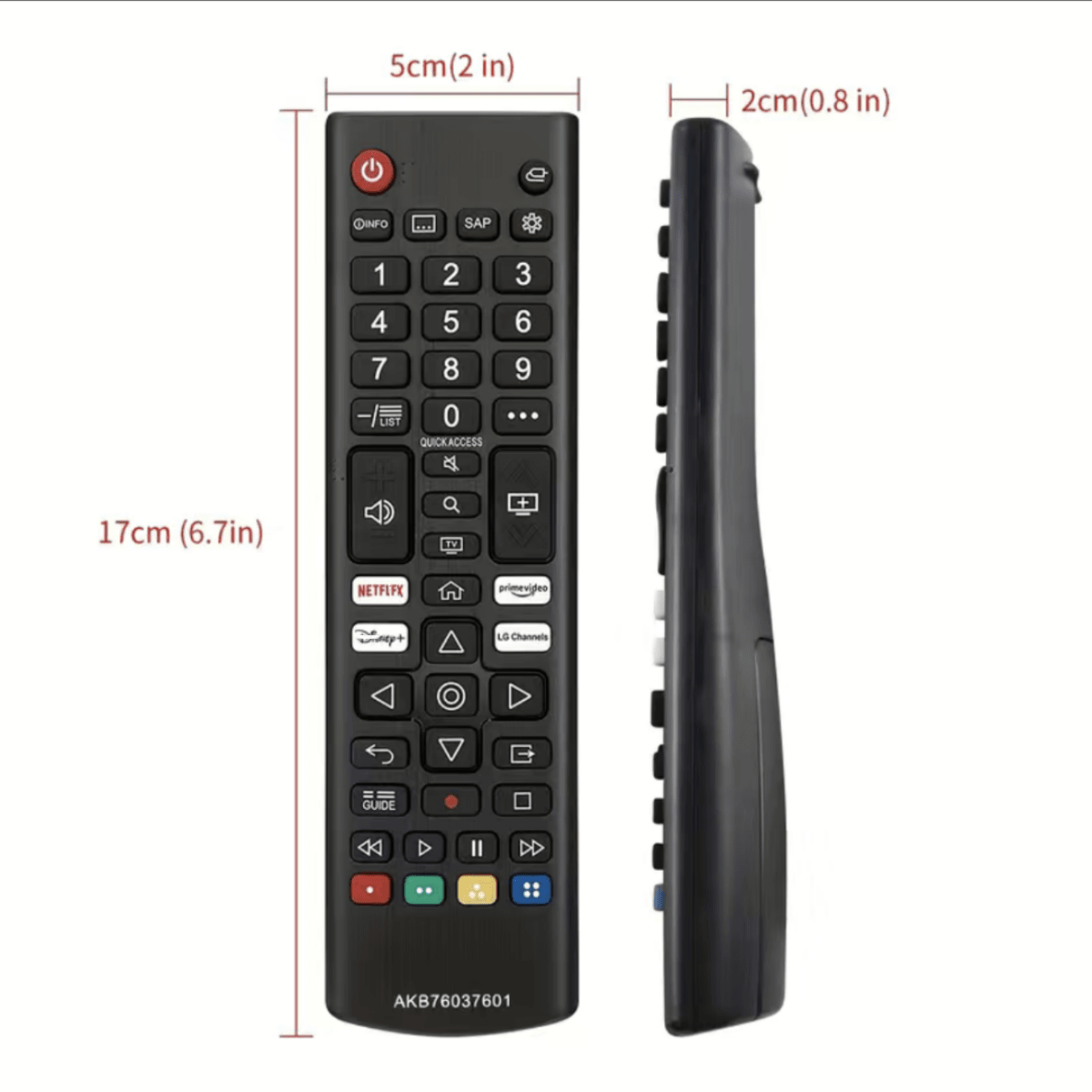 AKB 76037601 For LG TV Remote,for LG UHD OLED QNED NanoCell 4K 8K Smart TV With , Prime Video ...