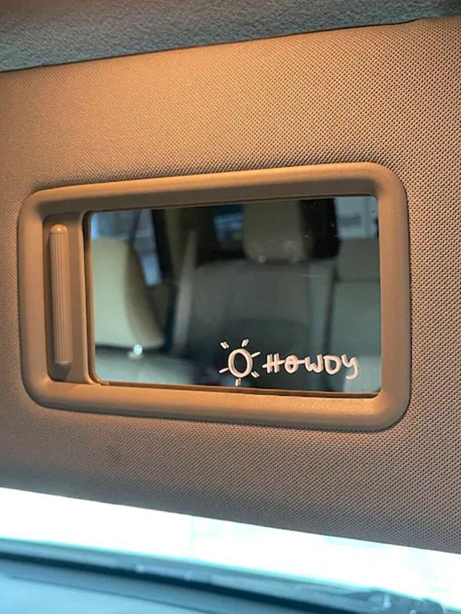 Howdy Car Sticker Cute Car Decal 2pcs | SHEIN USA