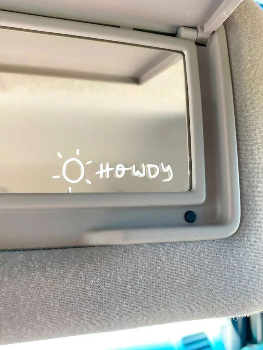 Howdy Car Sticker Cute Car Decal 2pcs | SHEIN USA