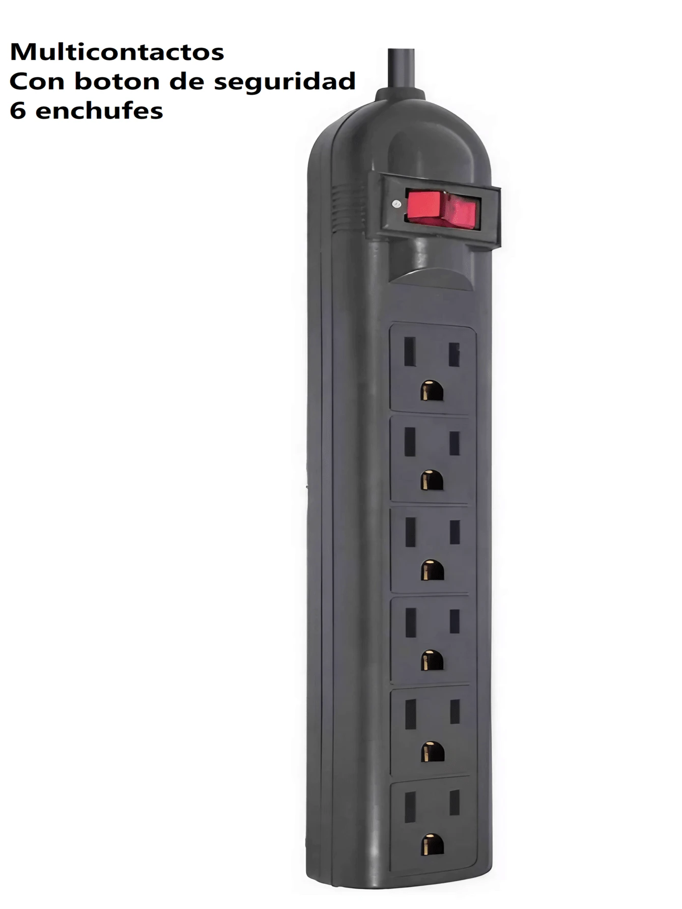 Multicontacts 6 Plugs With Power Button | SHEIN USA
