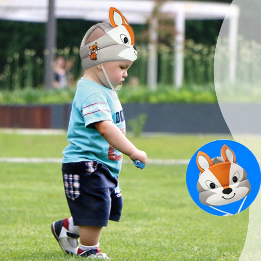Baby Anti-Fall Head Protection Pad Toddler Walking Learning Head Guard ...