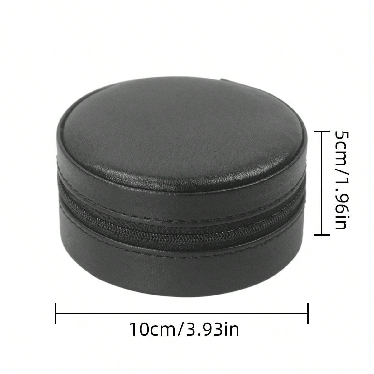 Black Circular Jewelry Box | SHEIN USA