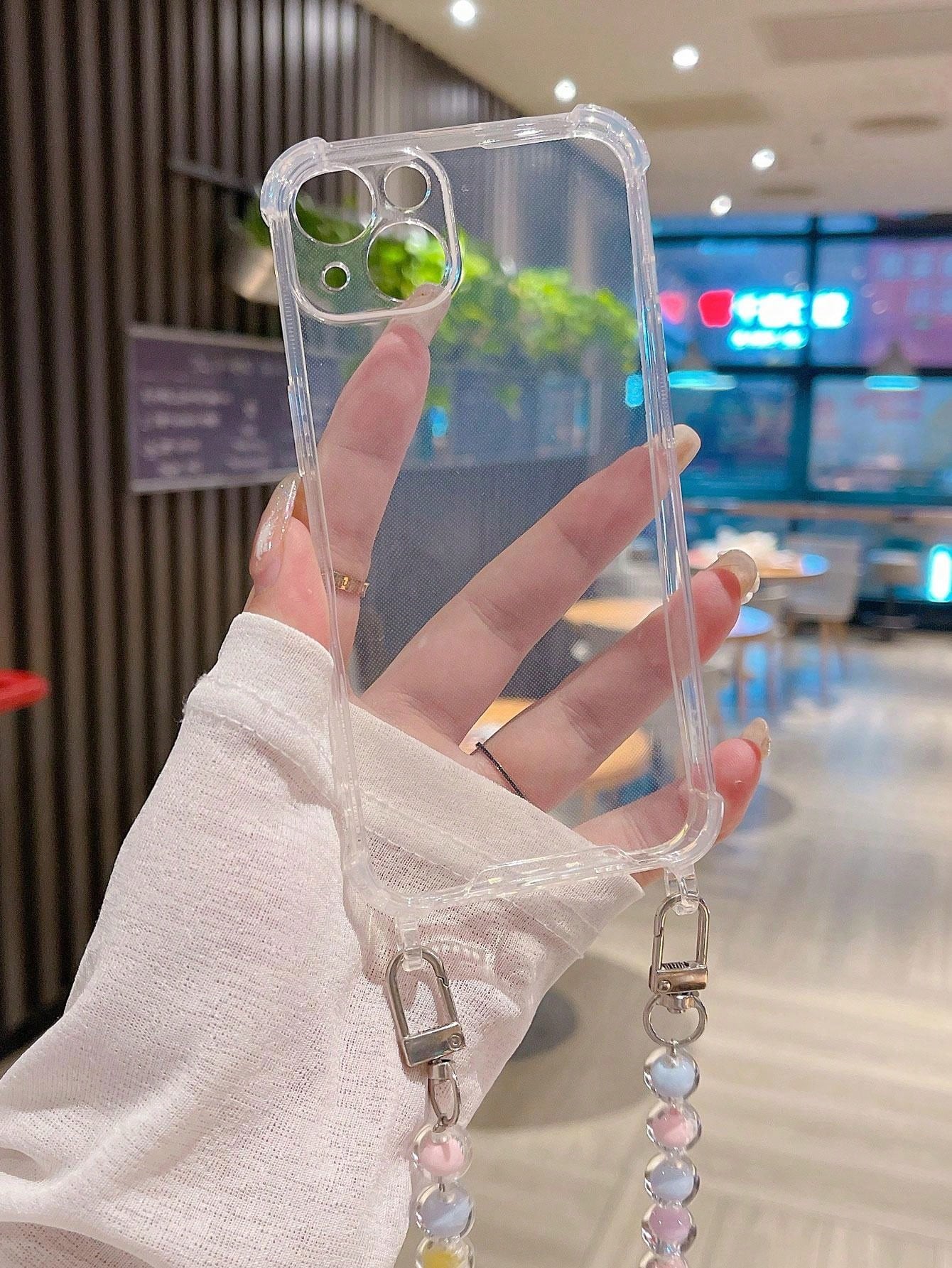 Clear Phone Case With Crossbody Lanyard | SHEIN USA