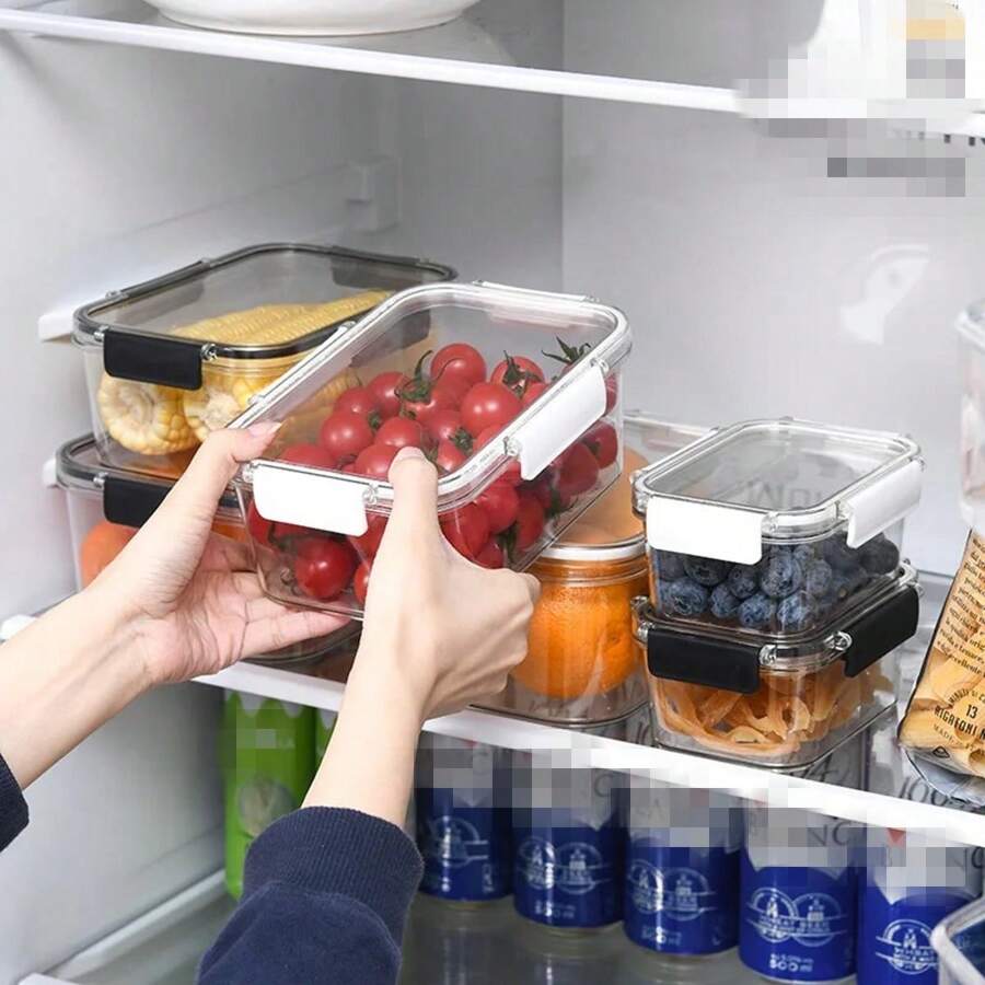 Food Storage Containers Set With Lids, Plastic Leak-Proof Containers ...