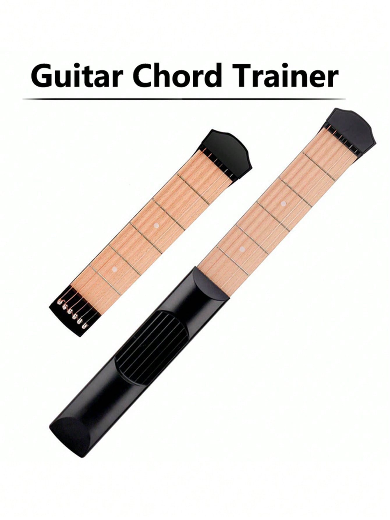 1pc Pocket Guitar 6-frets Practice Tool - Portable Hand Chord ...