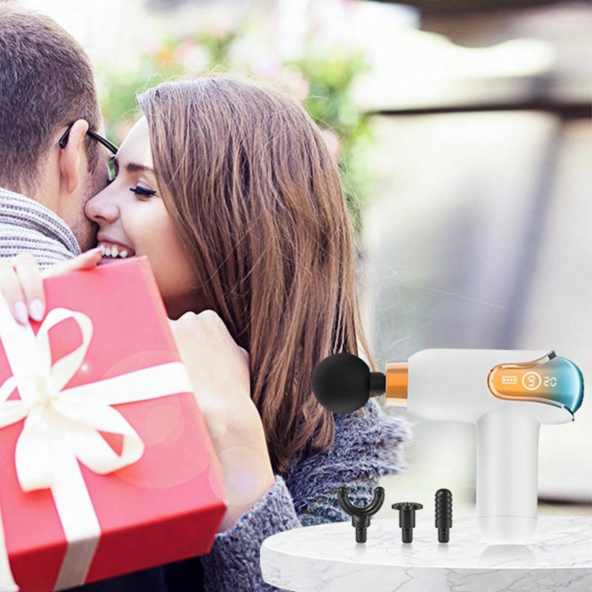 A Set Of Pink Small Portable Adult Ladies Mini 4-head 6-speed Electric ...