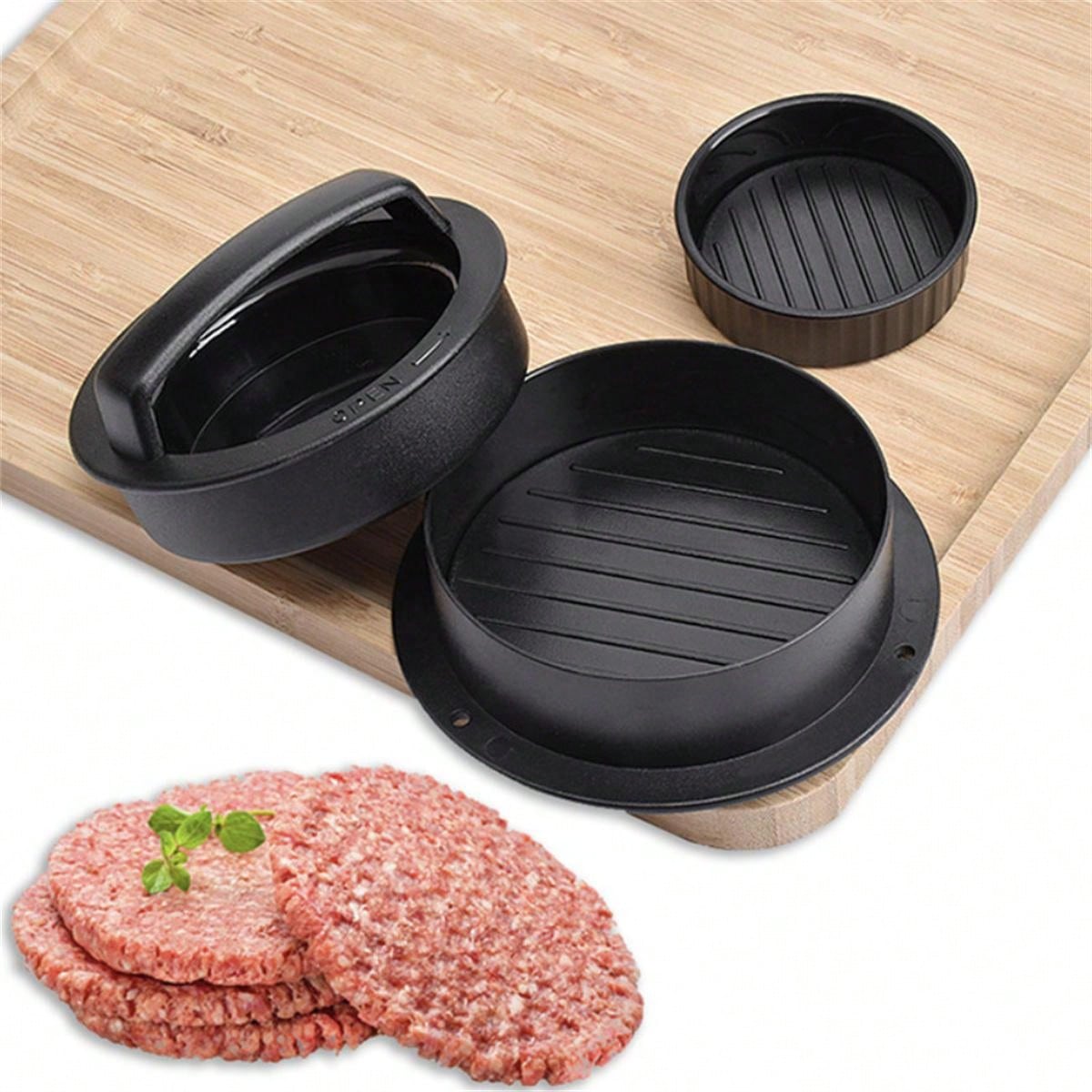 manual burger press, meat cake press combination, meat press tool ...