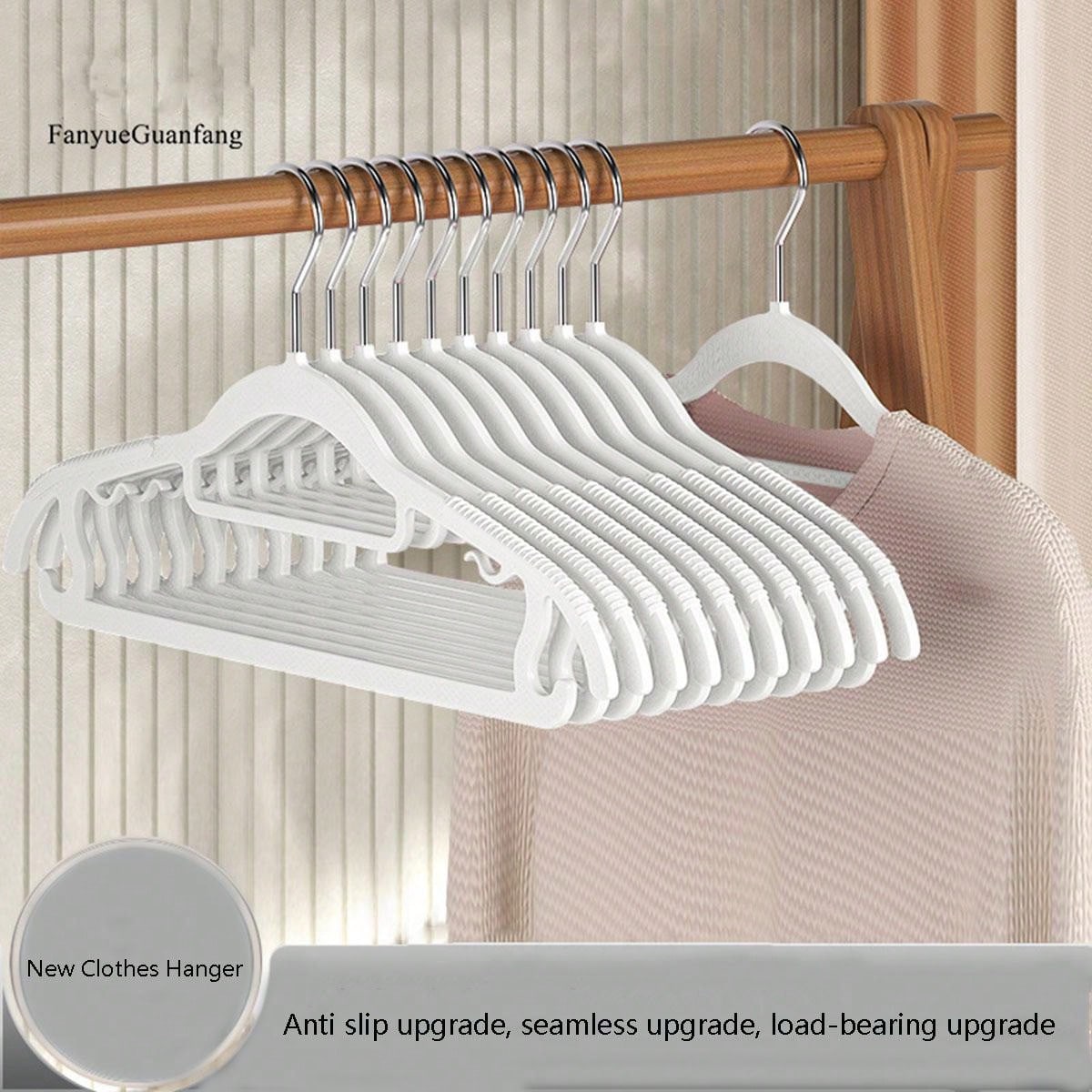 Household Clothes Hanger With Anti-slip & Anti-shoulder Bump Design ...