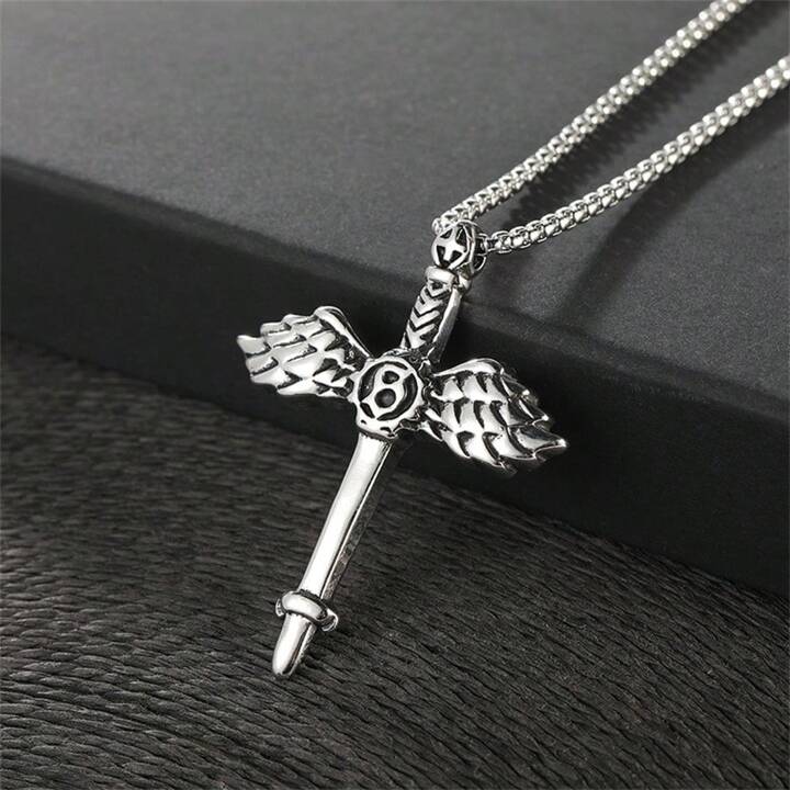 Simple Cross And Wings