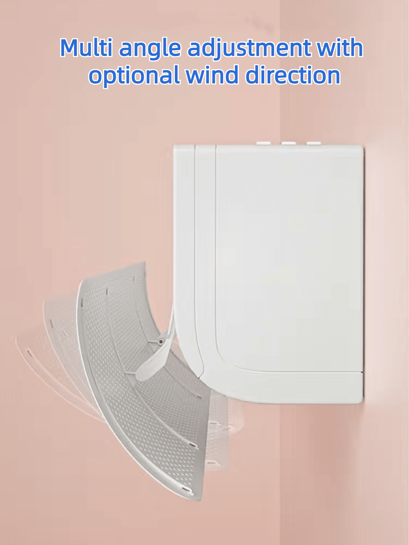 Adjustable Foldable Air Conditioner Deflector Confinement Air Deflector ...