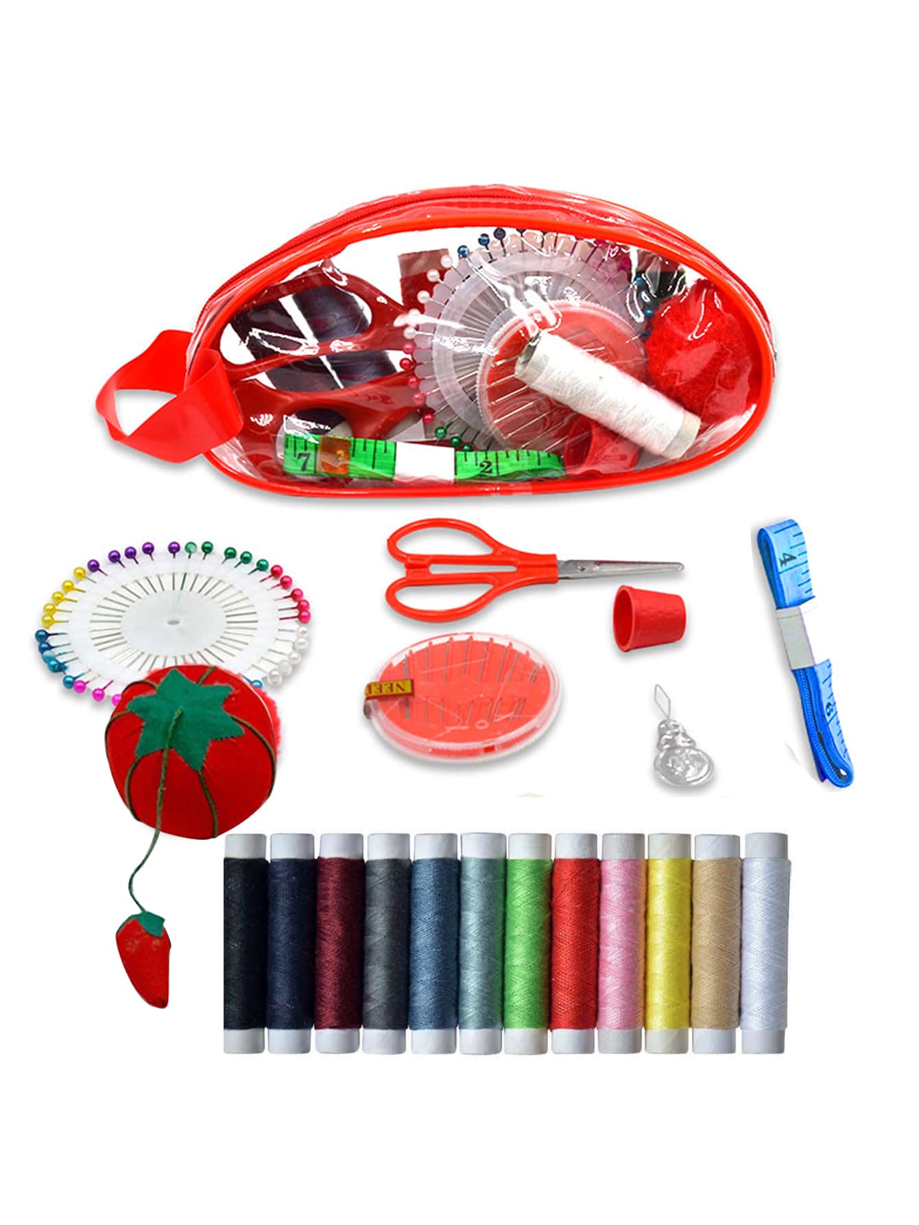 1pc Portable Mini Sewing Kit With Bag, Useful For Home Sewing Machine ...