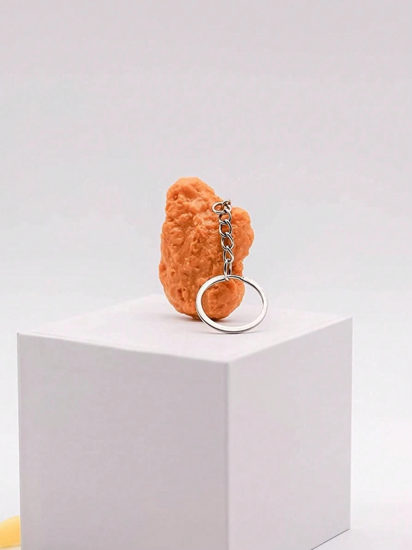 Chicken Nugget Keychain, Chicken Keychain, Stylish Chicken Food ...