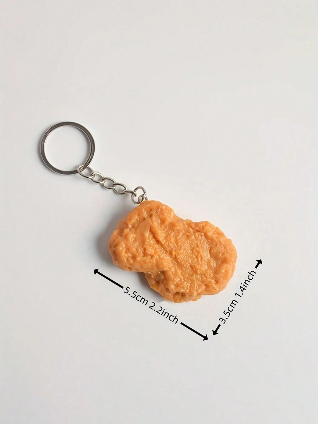 Chicken Nugget Keychain, Chicken Keychain, Stylish Chicken Food ...