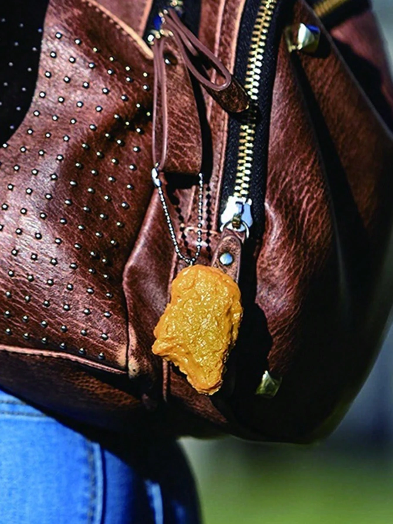 Chicken Nugget Keychain, Chicken Keychain, Stylish Chicken Food ...