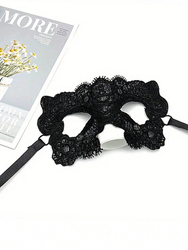 Black Lace Catwoman Mask For Women, Sexy Lace Masquerade Ball Party ...