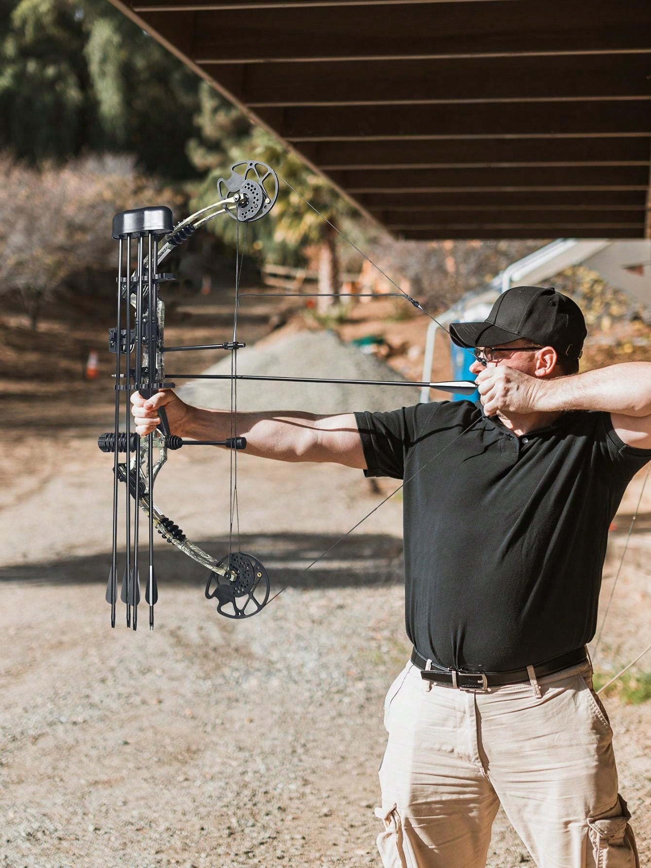 Compound Left Hand Bow Kit 70 Lbs Draw Weight For Adult Professional ...