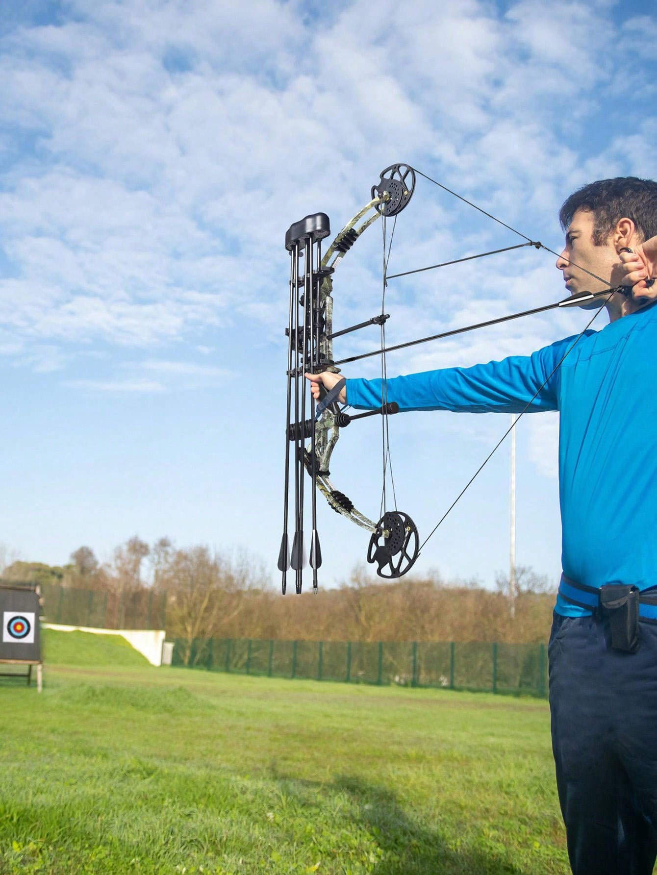 Compound Left Hand Bow Kit 70 Lbs Draw Weight For Adult Professional ...