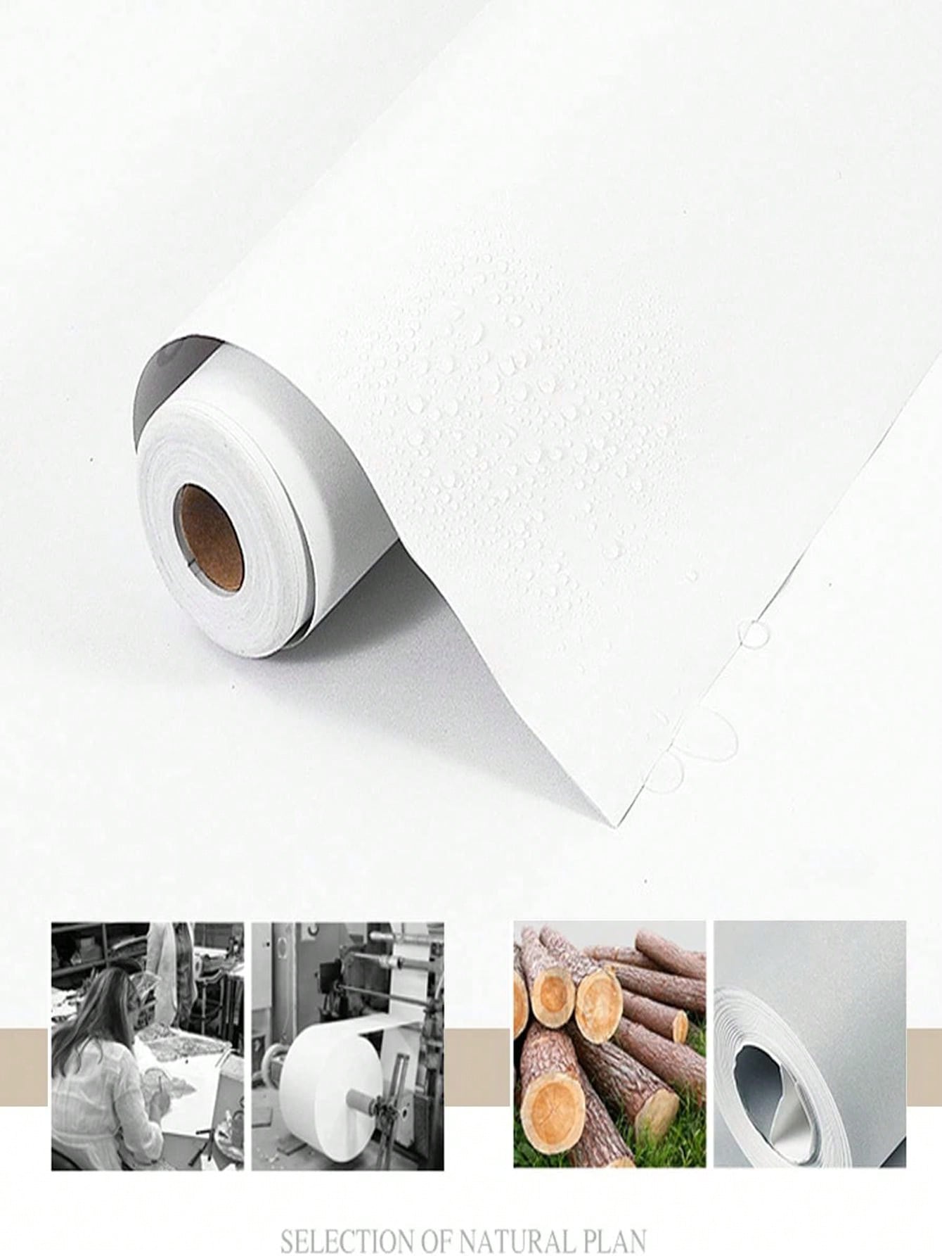 Matte White Contact Paper Peel and Stick Wallpaper Removable Contact ...