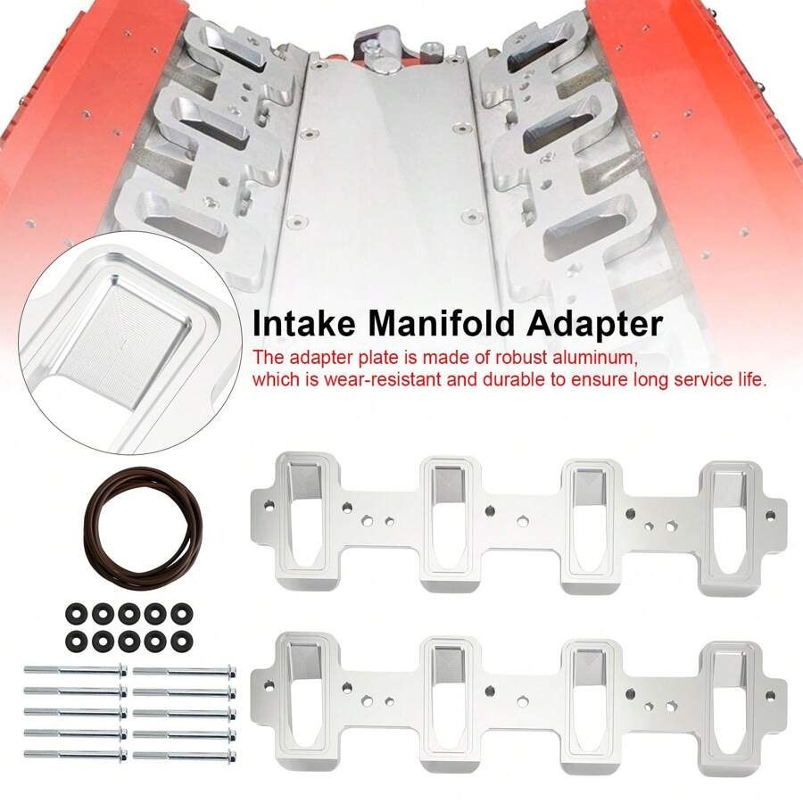 Cathedral Port Cylinder Head to Rectangle Port Intake Manifold Adapters ...