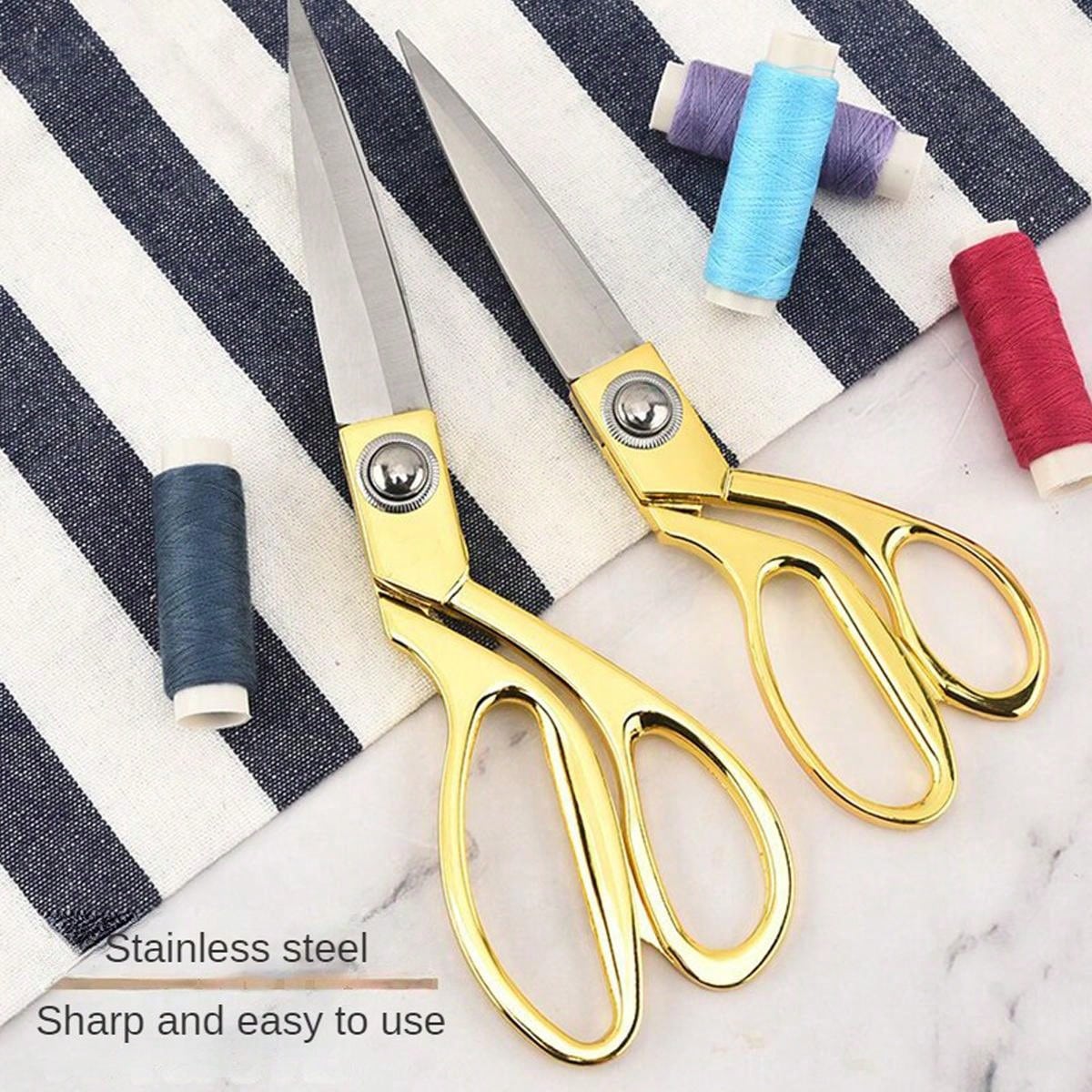 Stainless Steel Gold-plated Dressmaker Scissors | SHEIN USA