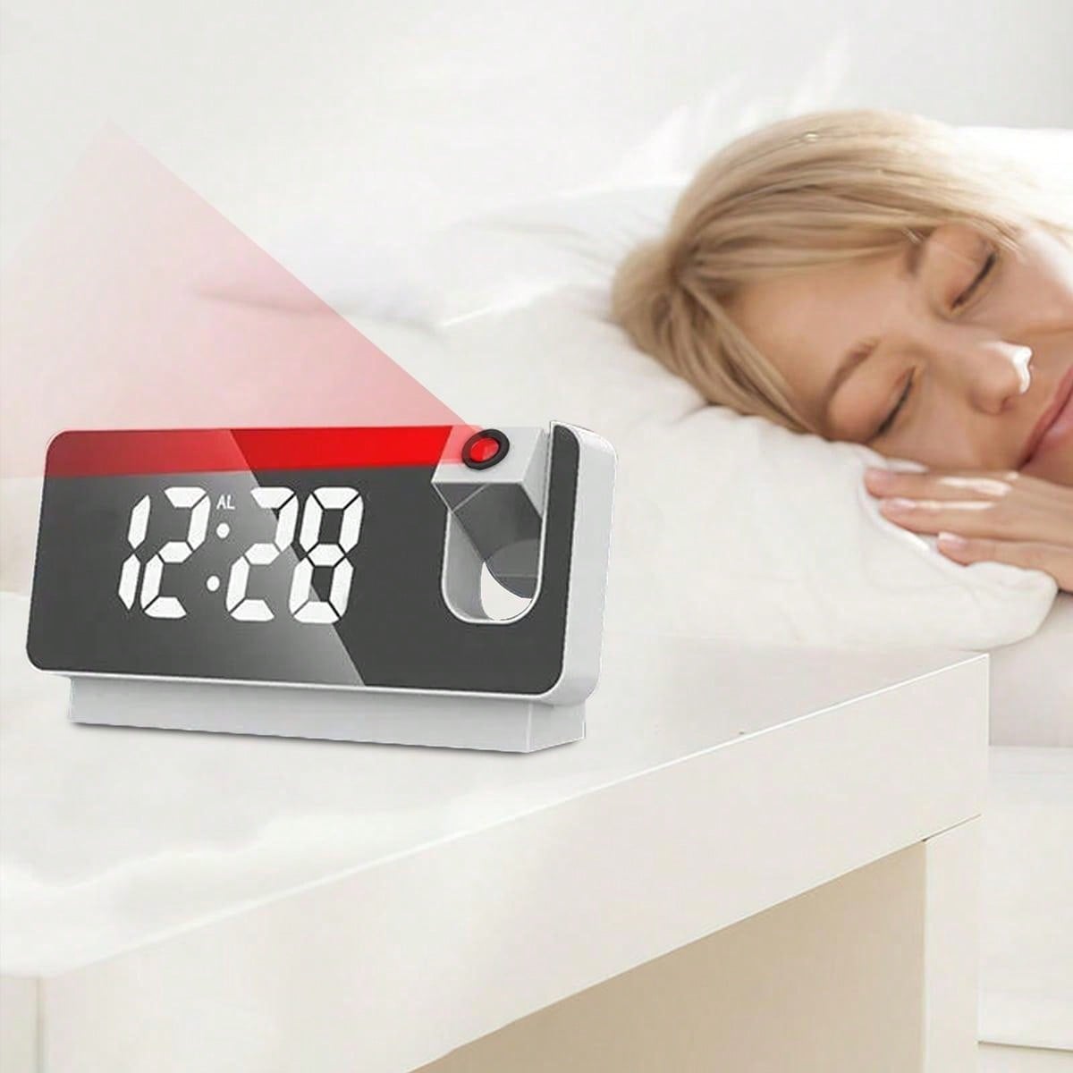 Projection Alarm Clock Smart Creative Multifunctional Lde Luminous ...