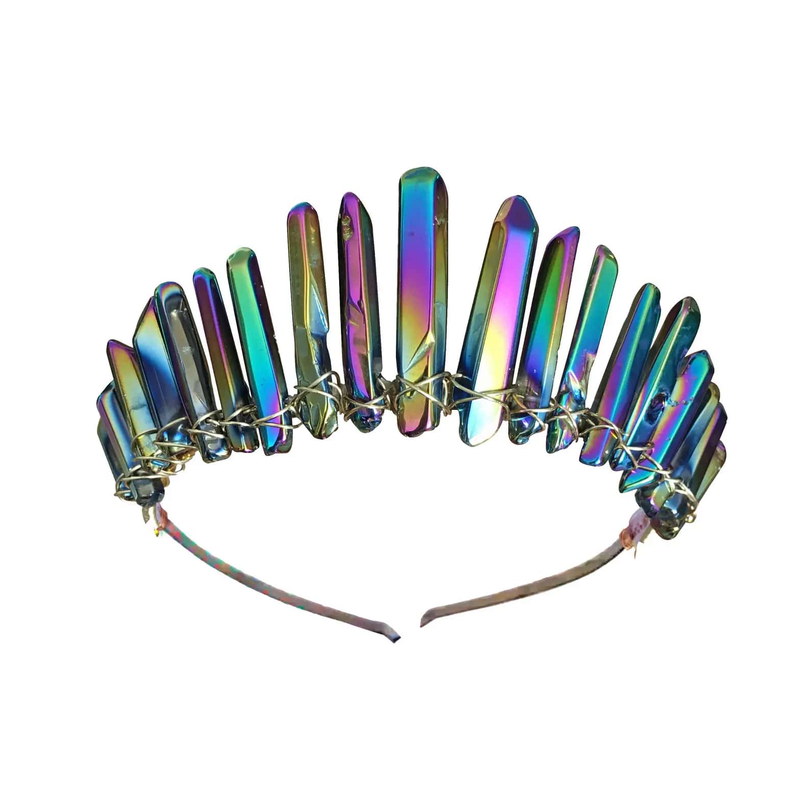 Corona De Cristal De Nínfa Oscura [corona De Cristal Del Aura Mística ...