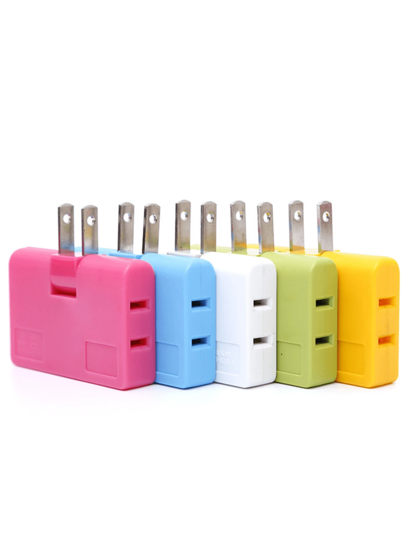 1pc 180 Rotation Adapter 1 Plug 3 Socket Foldable 3in1 Adapter ...