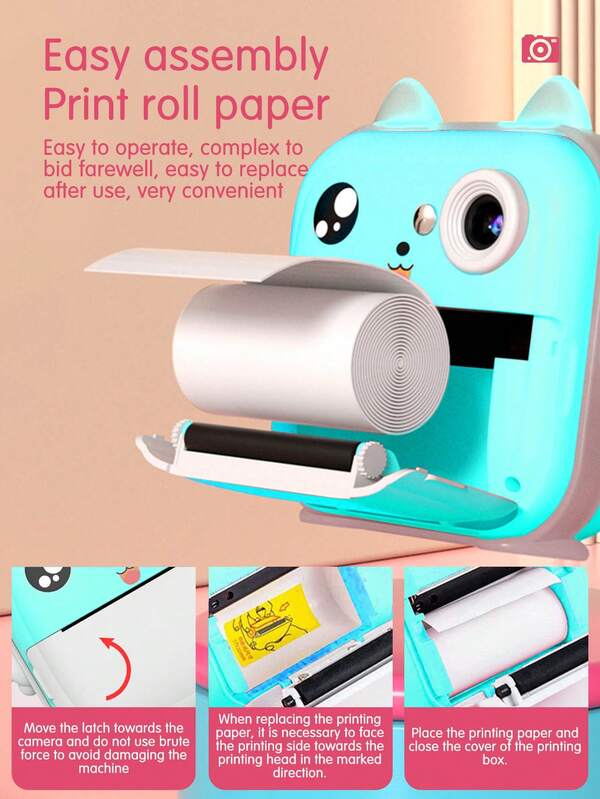 Mini Cute Cartoon Digital Camera Instant Camera With High Definition ...