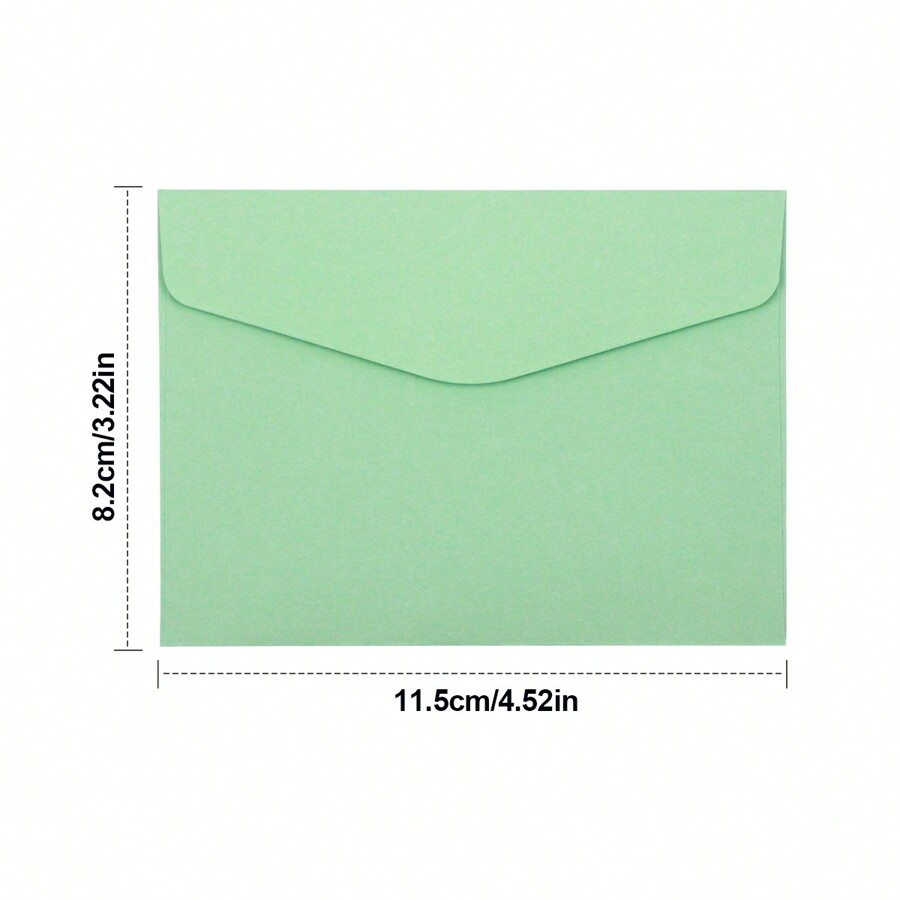 60 Pacotes de Envelopes Pequenos, Envelopes Coloridos de 4,6 x 3,33 ...