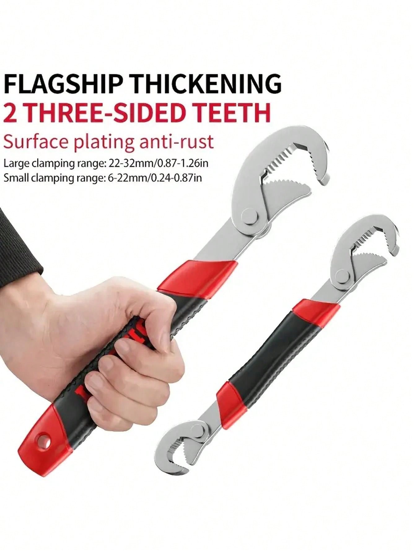 Universal Adjustable Wrench, Multi-function Wrench For Different Head ...