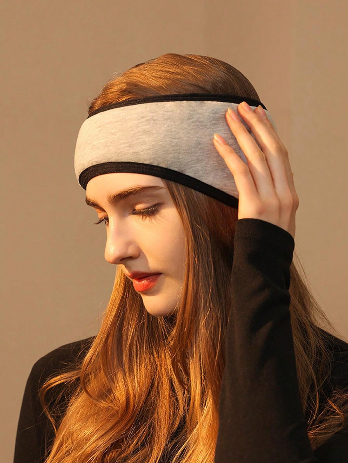 1pc Noise-cancelling Sleeping Ear Muffs, Adjustable Magic Tape Eye Mask ...