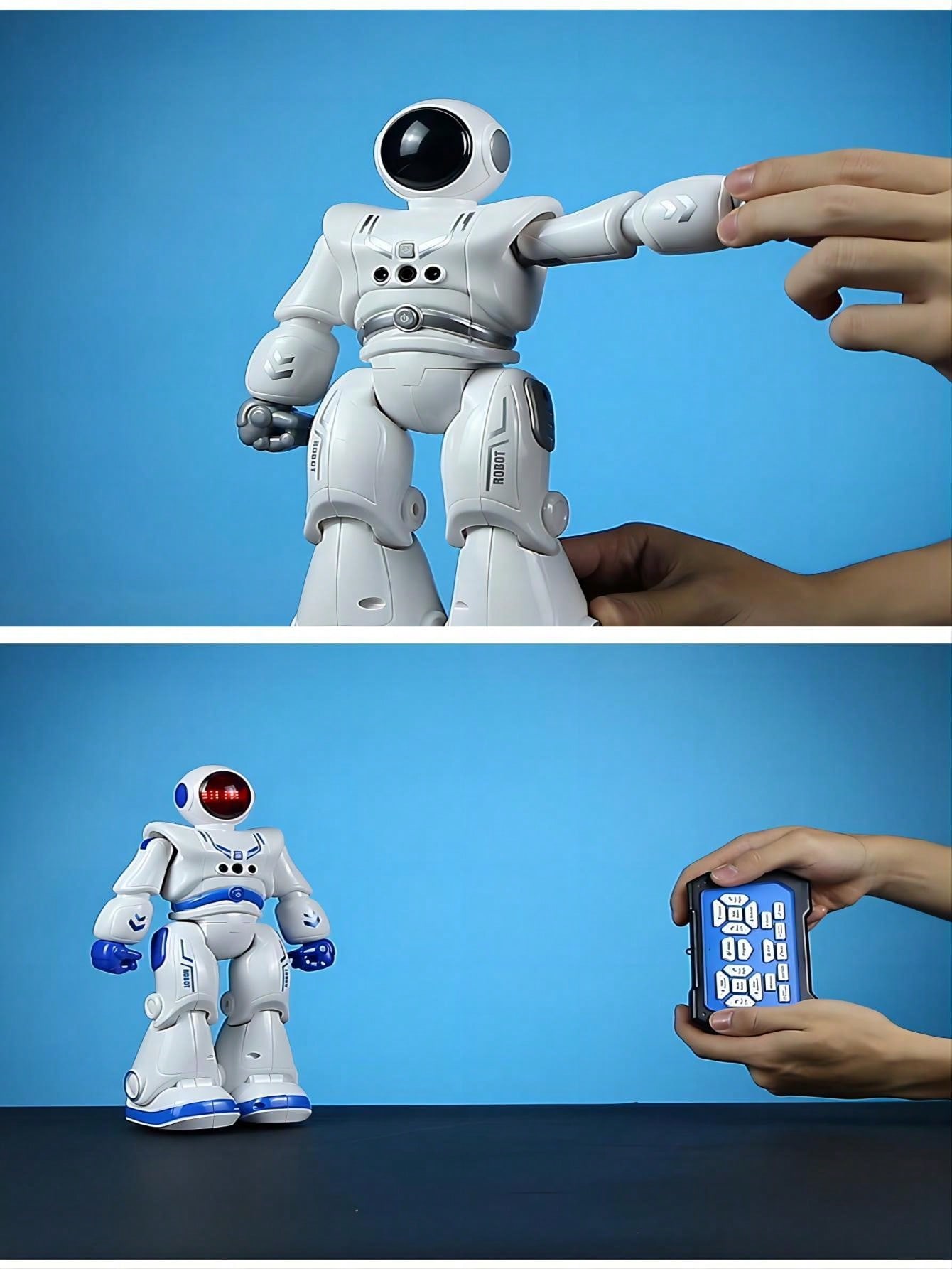 Silver 11 Inch Smart Educational Remote Control Gesture Sensing ...