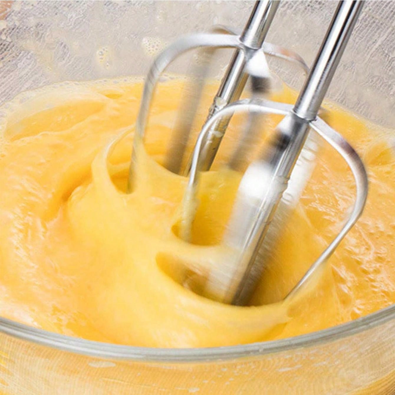 An Electric Handheld Whisk That Comes With 4 Beaters & 7-Speed Settings ...