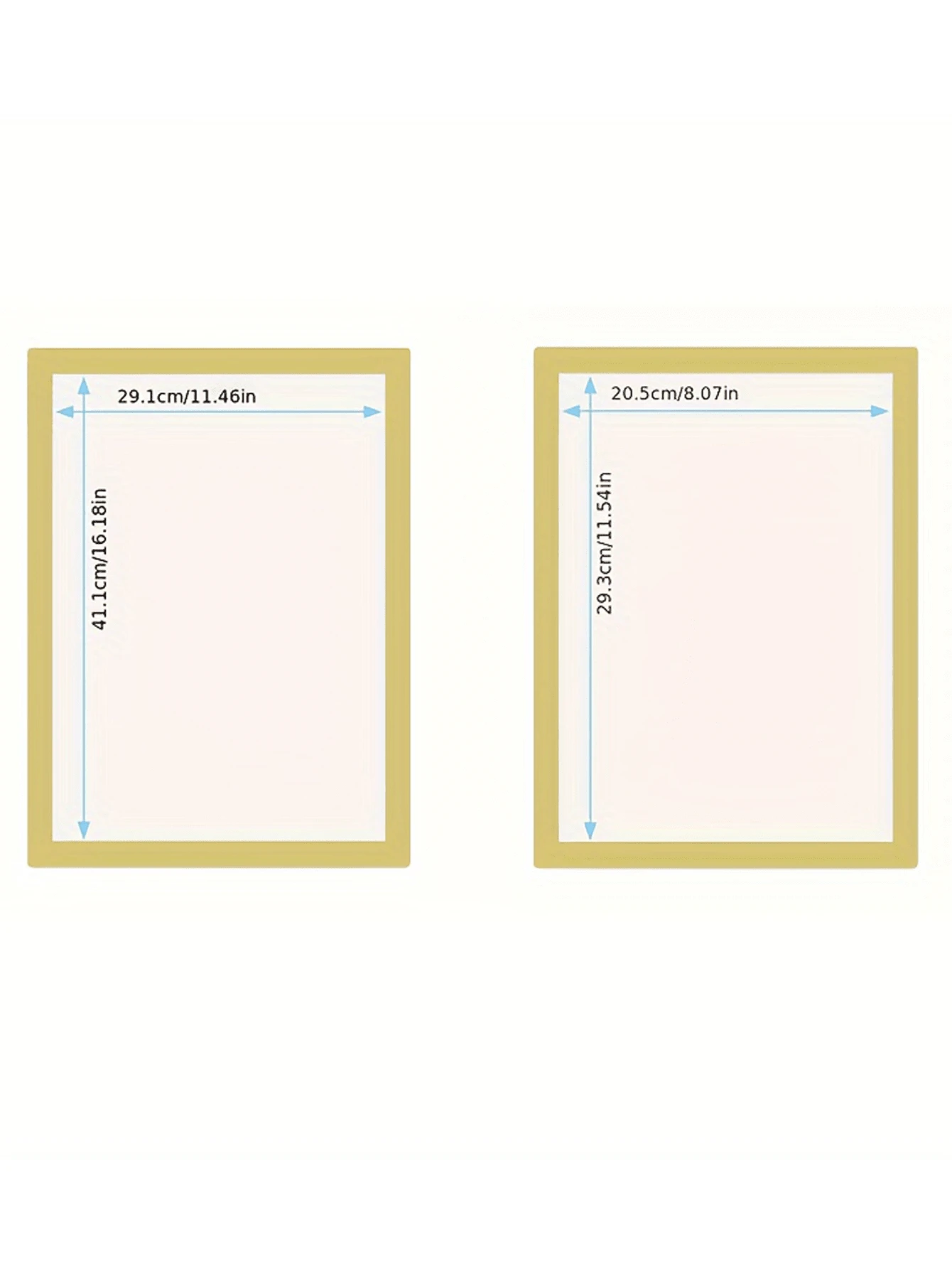 5 Pcs A3/A4 Magnetic Self-Adhesive Wall Mounted Display Frame & Plastic ...