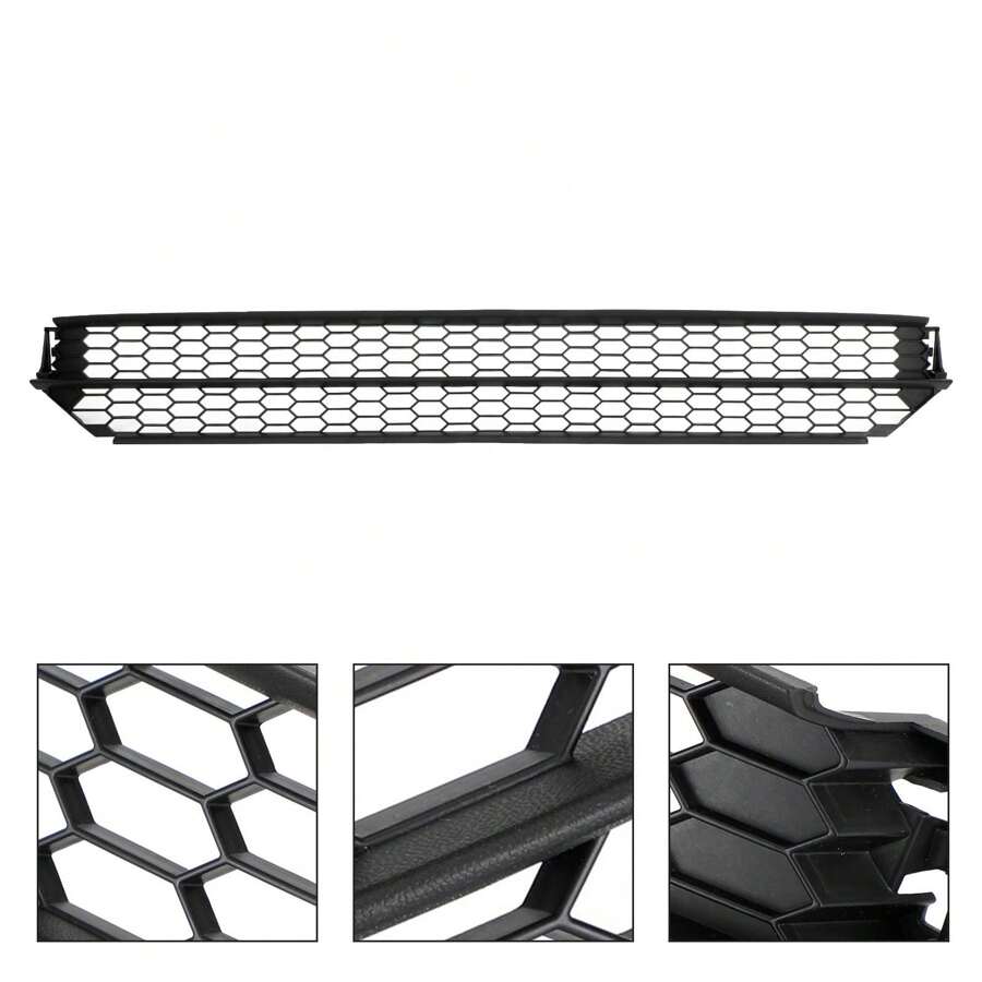 Honeycomb Front Bumper Lower Grill Grille Fit VW Passat 2012-2015 Black ...