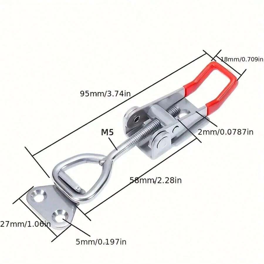 1pc Toggle Latch Clamp 4001 , Adjustable Toggle Clamp Latch ,Smoker ...