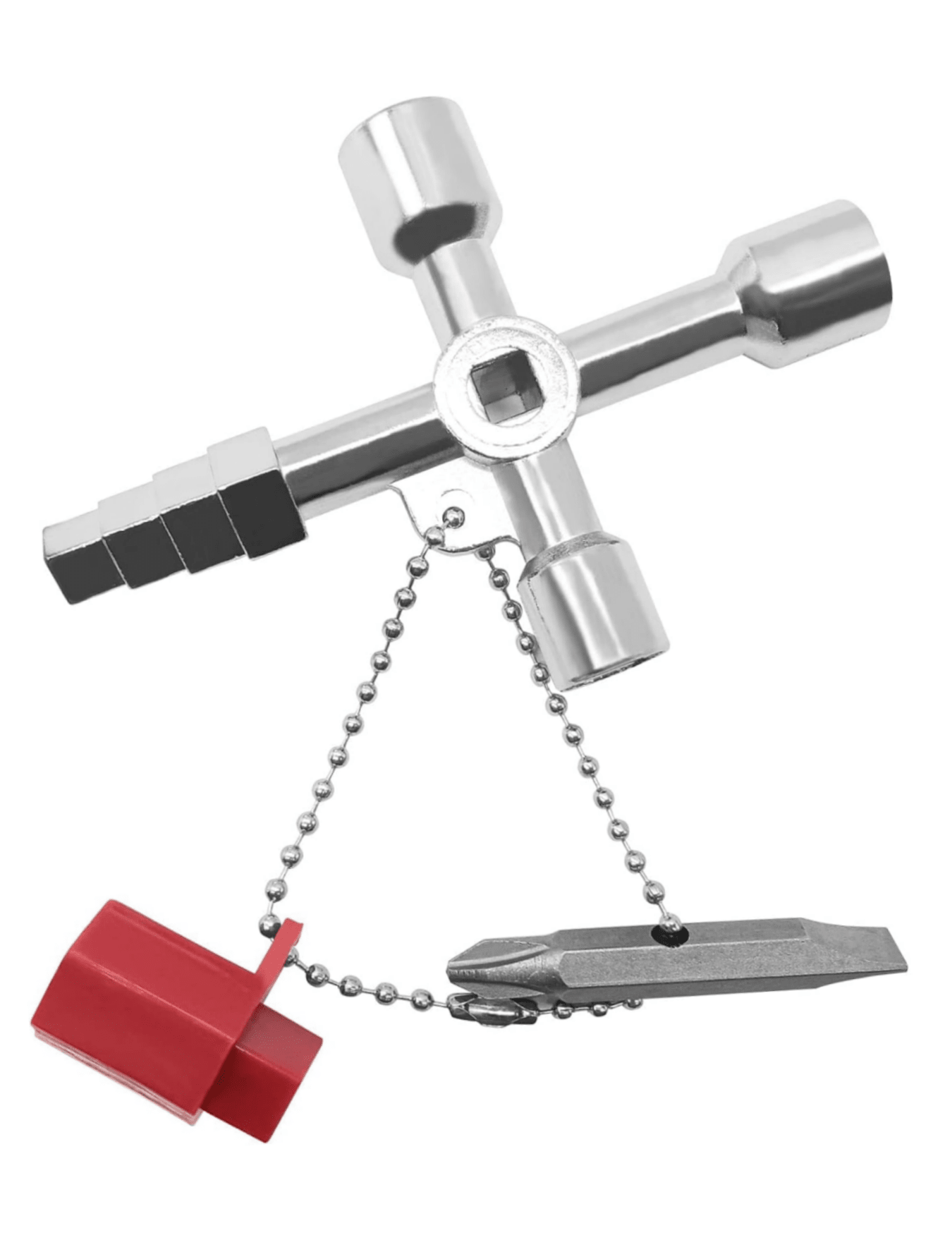 4 In 1 Universal Practical Key, Multi-functional Radiator Key, Durable ...