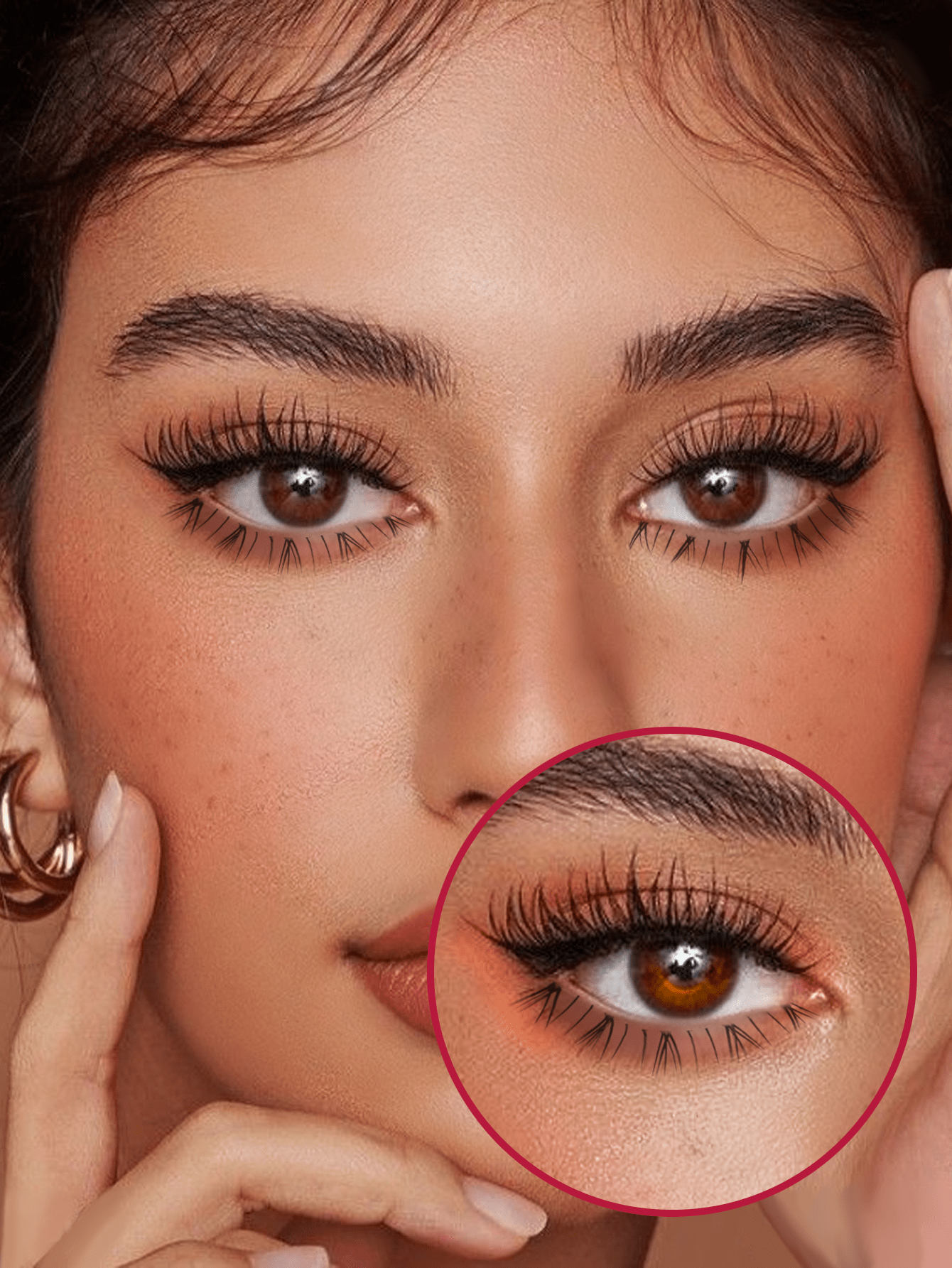 ALICE 25 mm Groot Zwart Klassiek Cosplay Half Professioneel Dik Zelf ...