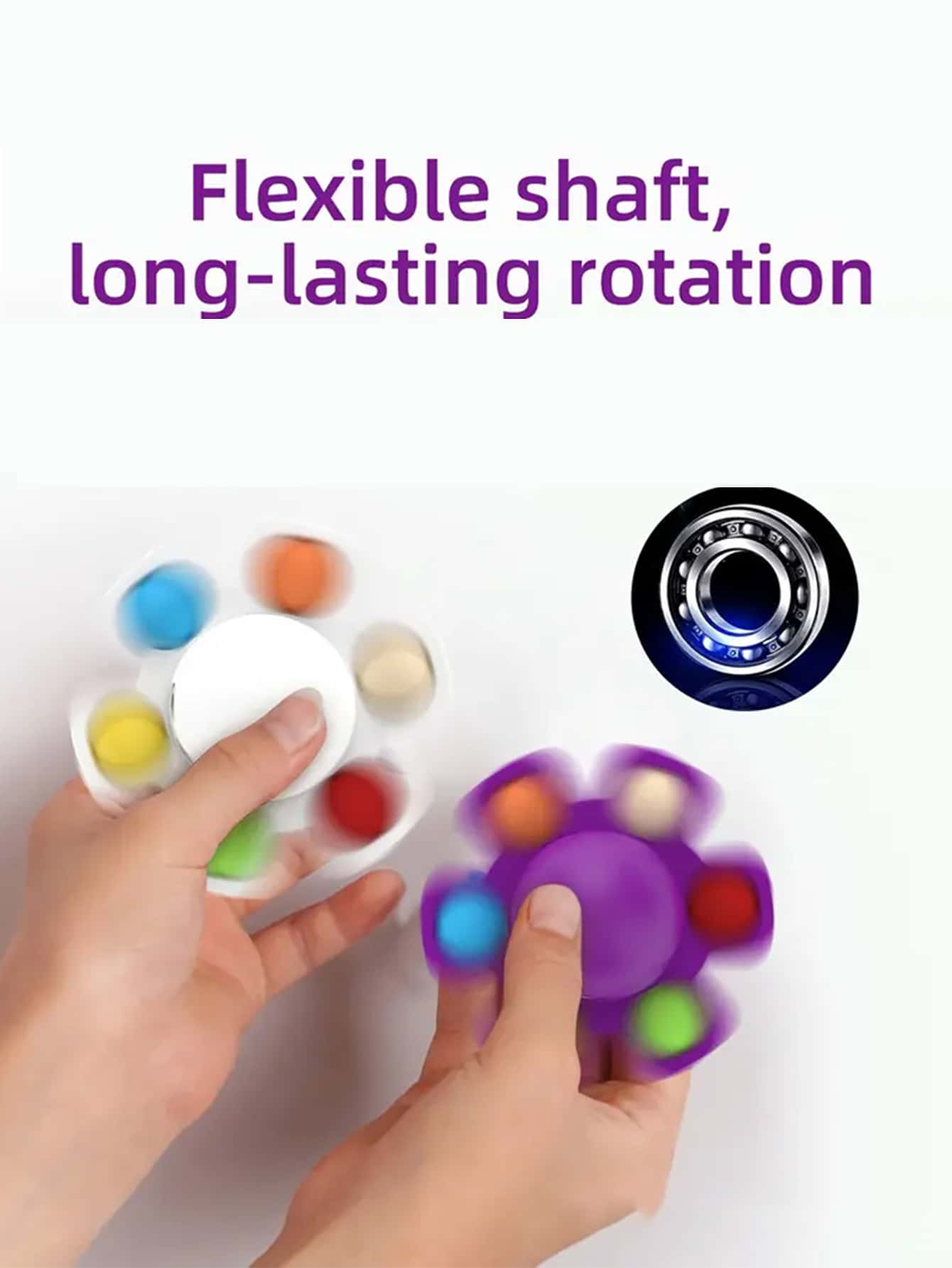 Finger Gyro Stress Relief Spinner Octopus Changing Face, Squid&octopus Design Anxiety Relief ...