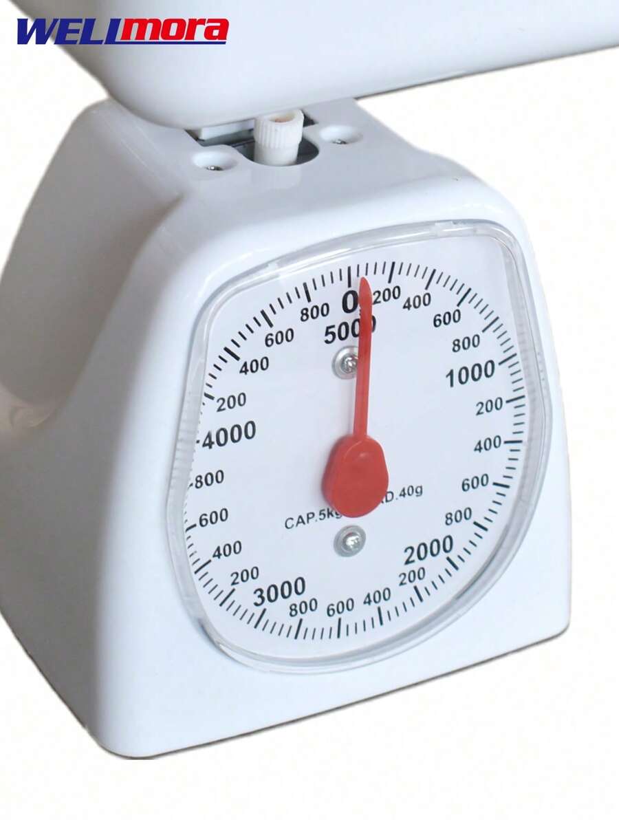 Báscula Mecánica De Plástico Para Cocina - Pesa Carne, Verduras Y ...