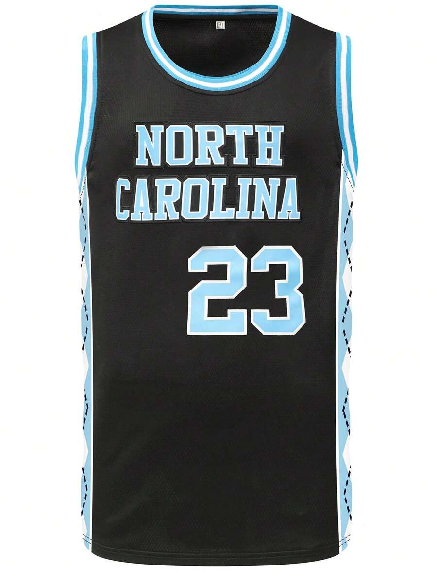 Men's Basketball Jersey Embroidered Running Tank Top Gym Clothes Men ...