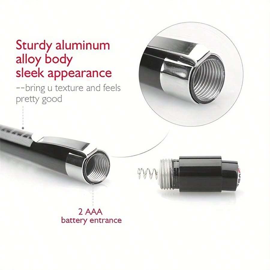 Reusable LED Medical Penlight Flashlight With Pupil Gauge Pocket Clip ...