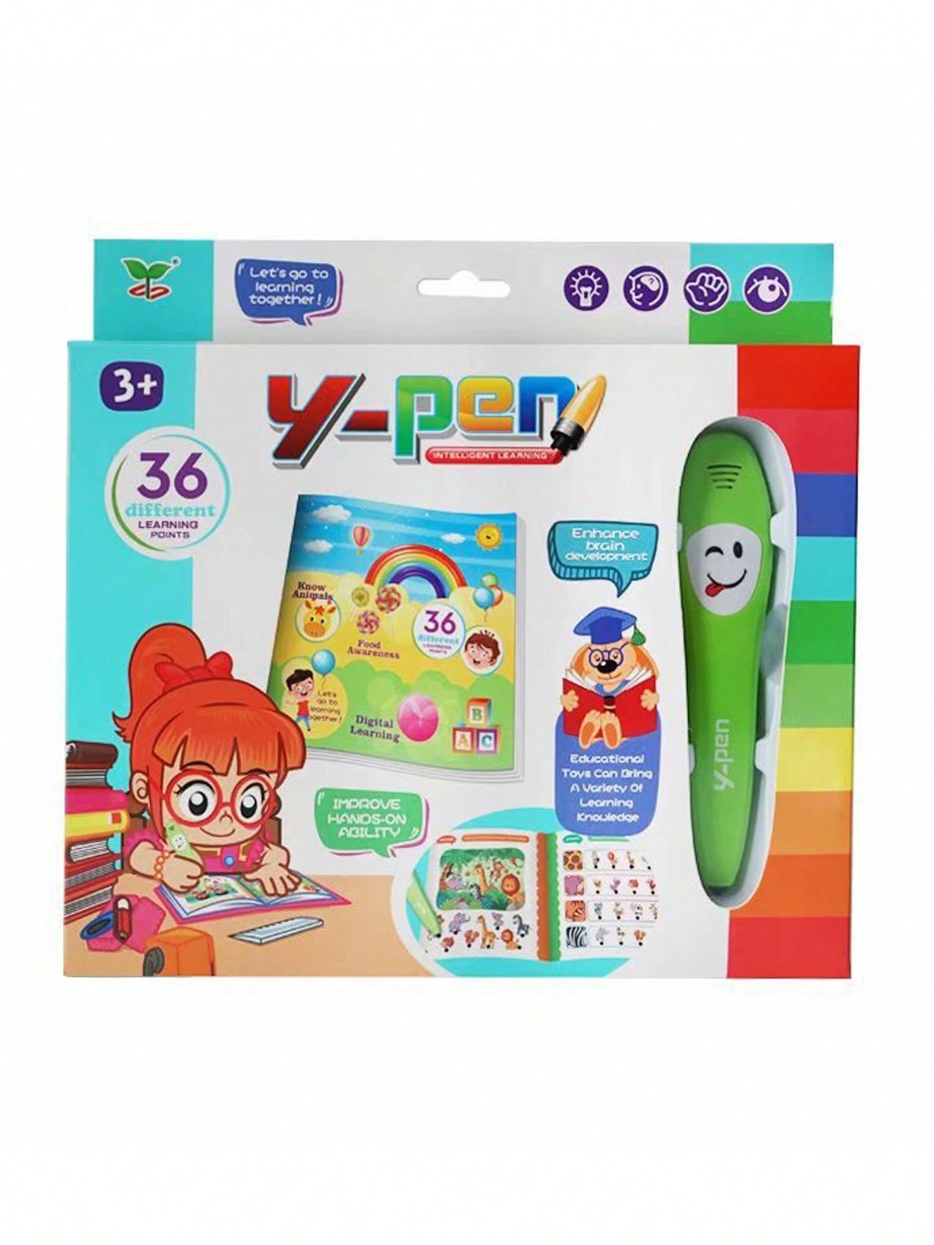 1set Learning Pen And Electronic Book/ Letter-sound Pen/ Preschool ...