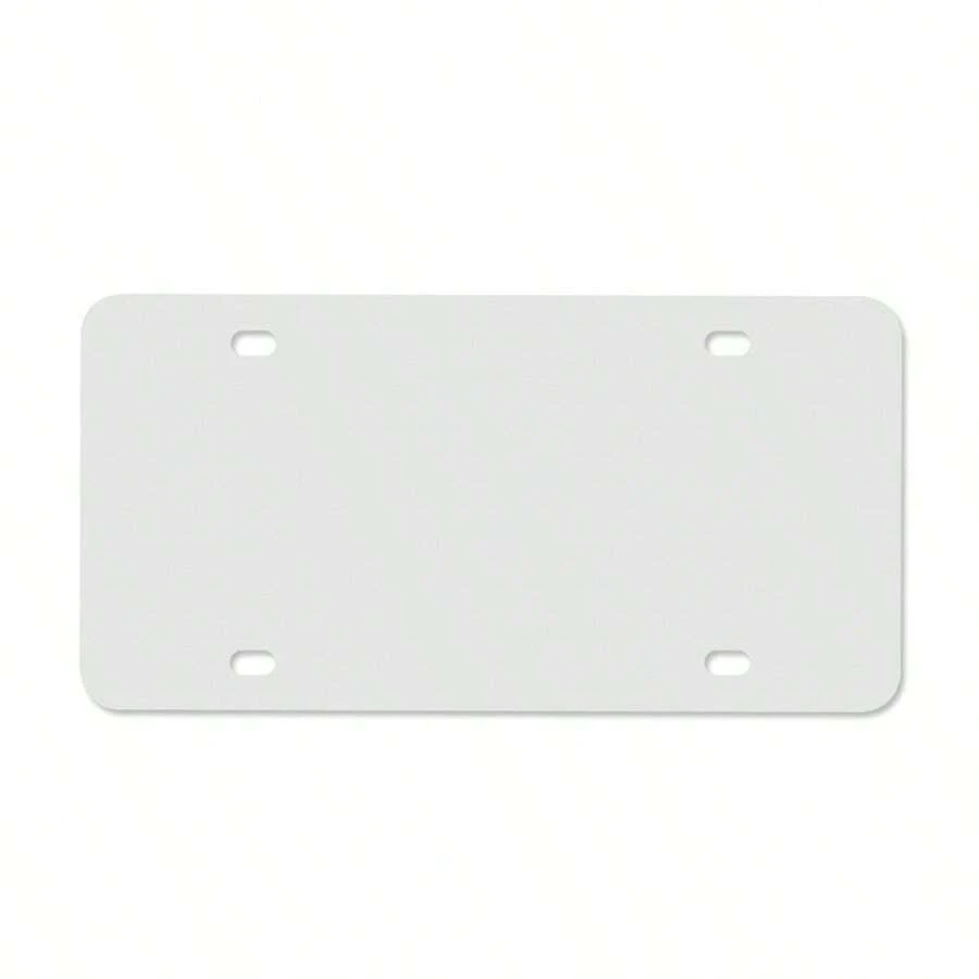 One Piece 1.0 Thick Blank License Plate Heat Transfer Aluminum Plate ...