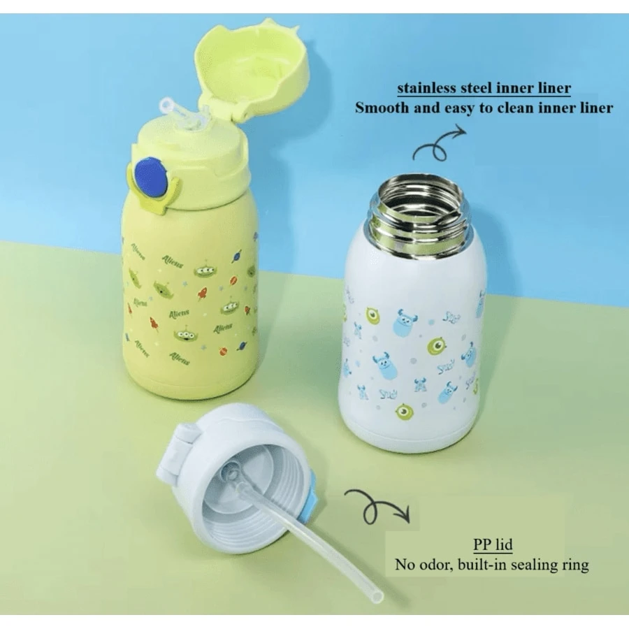 Miniso Mug isotherme avec paille, bandoulière réglable gratuite facile ...