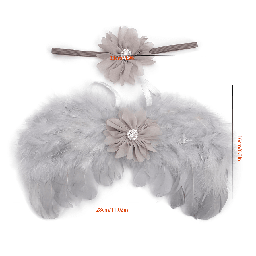 Rain Cloud Grey Feather Shaped Prop For Photography | SHEIN USA
