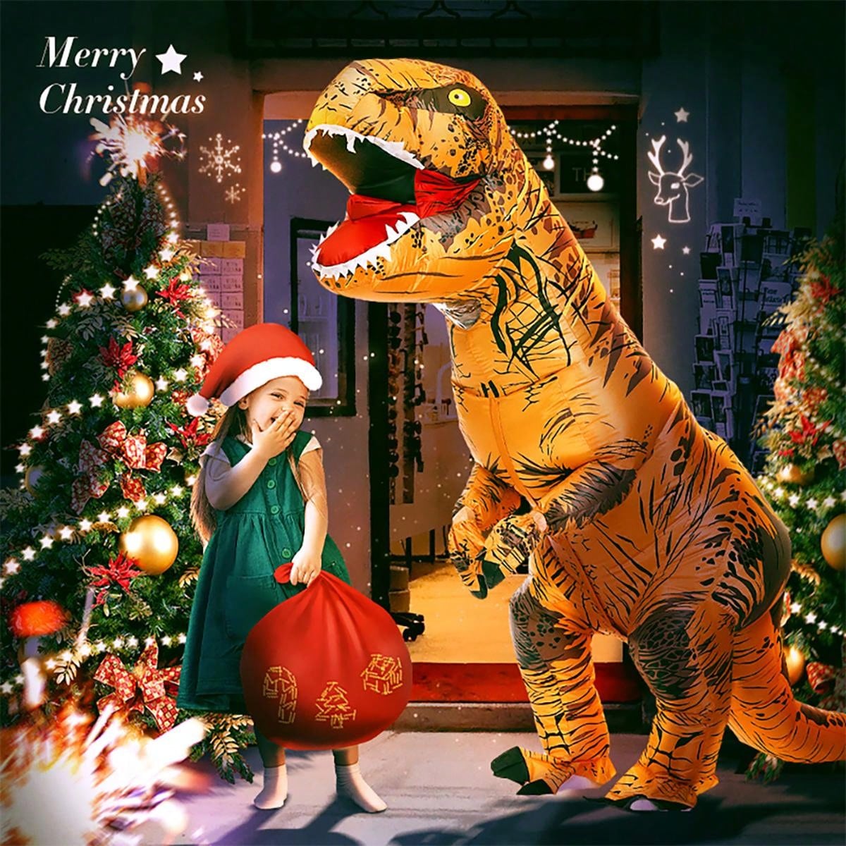 1pc Inflatable Costume Dinosaur Inflatable Costumes T-rex Costumes ...